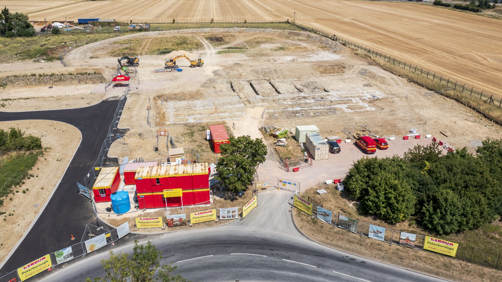 The first spade in the ground for new Magpas Air Ambulance airbase ...