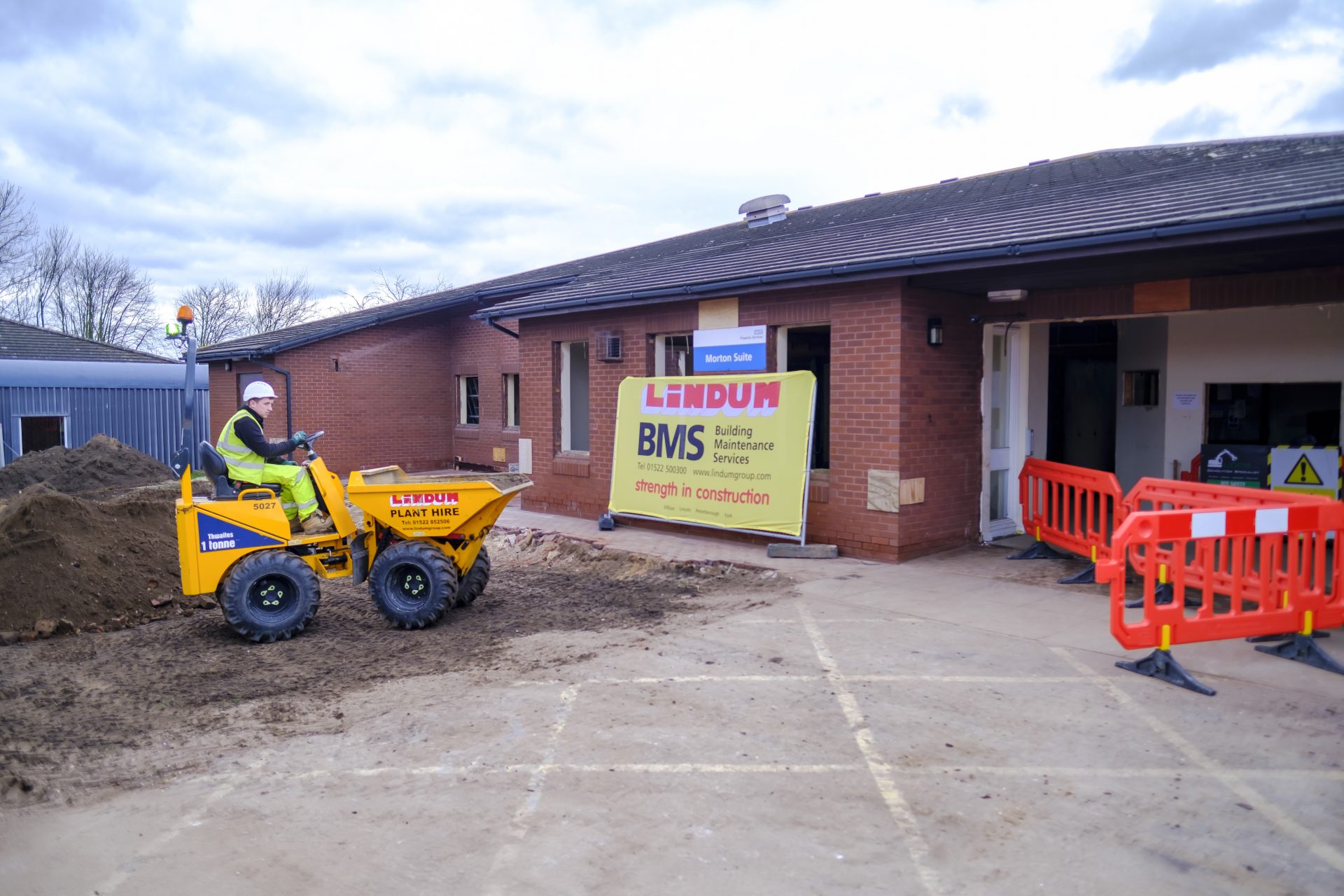£3.5m work begins on improved community ward in Gainsborough - Lindum Group