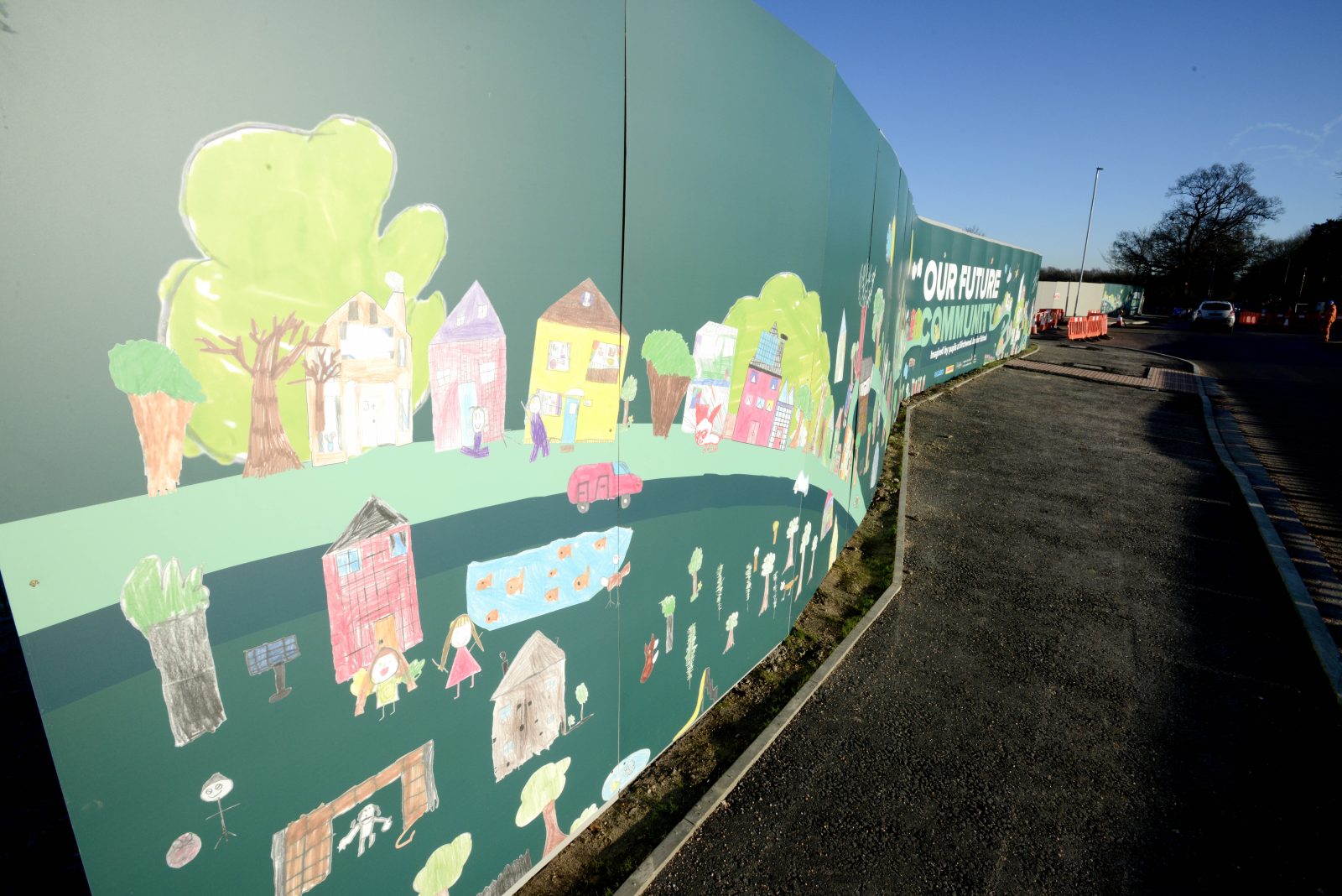 New WGC hoardings are a class act - Lindum Homes